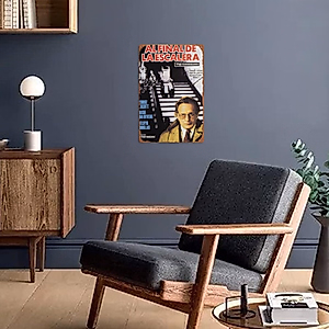 The Changeling Professional Tin Poster- Ideal Wall Decor for Bars, Cafes, Offices, Restaurants, Homes, Gardens, Shops, Clubs - 12 X 8 Inches