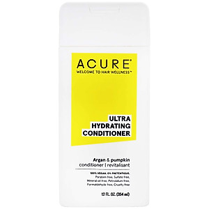 ACURE Ultra Hydrating Conditioner | 100% Vegan | Performance Driven Hair Care | Argan & Pumpkin - Ultra Hydrating Moisture & Omega Fatty Acids | 12 Fl oz