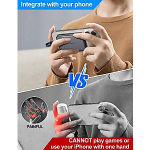 Mini Magnetic Portable Charger for iPhone,5200mAh Small Power Bank with Built-in Cable, Battery Pack Compatible with iPhone 14, Plus,Pro Max,13,12,11,XS,XR,X,8,7,6s,AirPods etc,Non-Wireless Charging.