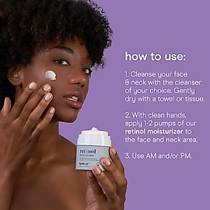 Baebody Made in USA Retinol Cream for Face - Anti Aging Face Cream for Fine Lines and Wrinkles - With Jojoba Oil & Vitamin E - Beauty Gifts for Women (50 ml/1.7 fl oz)