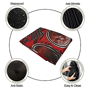 Barber Capes for Men Hair Cutting Salon Cape with Snaps Waterproof Professional Large Barber Hairdresser Gown Stylist Cape- 63”× 56”(Dribbling Pattern)