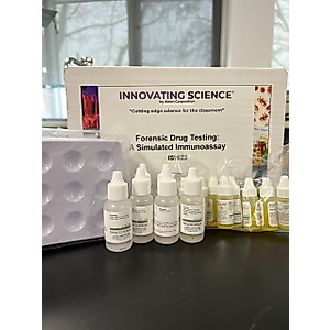 ALDON Innovating Science Forensic Drug Testing: A Simulated Immunassay (Materials for 15 Groups)