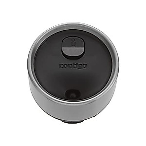 Contigo Luxe Autoseal Travel Mug, Stainless Steel Thermal Mug, Vacuum Flask, Leakproof Tumbler, dishwasher safe, Coffee Mug with BPA Free Easy-Clean Lid, Cornflower, 360 ml