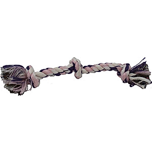 Milk-Bone Brushing Chews Dental Dog Treats - Small/Medium Snacks for Pups 25-49 Lbs (25 Count) - Plus Rope Toy and Fun Animal Facts Booklet Bundle