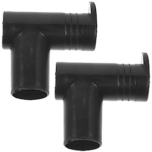 Ciieeo 4 Pcs Clothes Rack Accessories Plastic Hangers Clothes Hanging Rack Joints Clothes Hangers Clothes