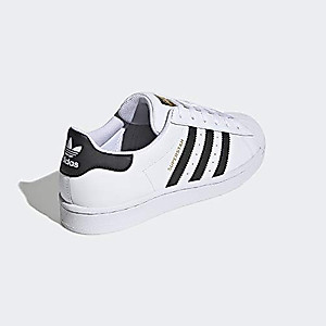 adidas Originals Women's Superstar Sneaker, White/Black/White, Size 9