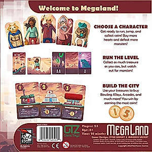 Red Raven Games Megaland, Multi-Colored