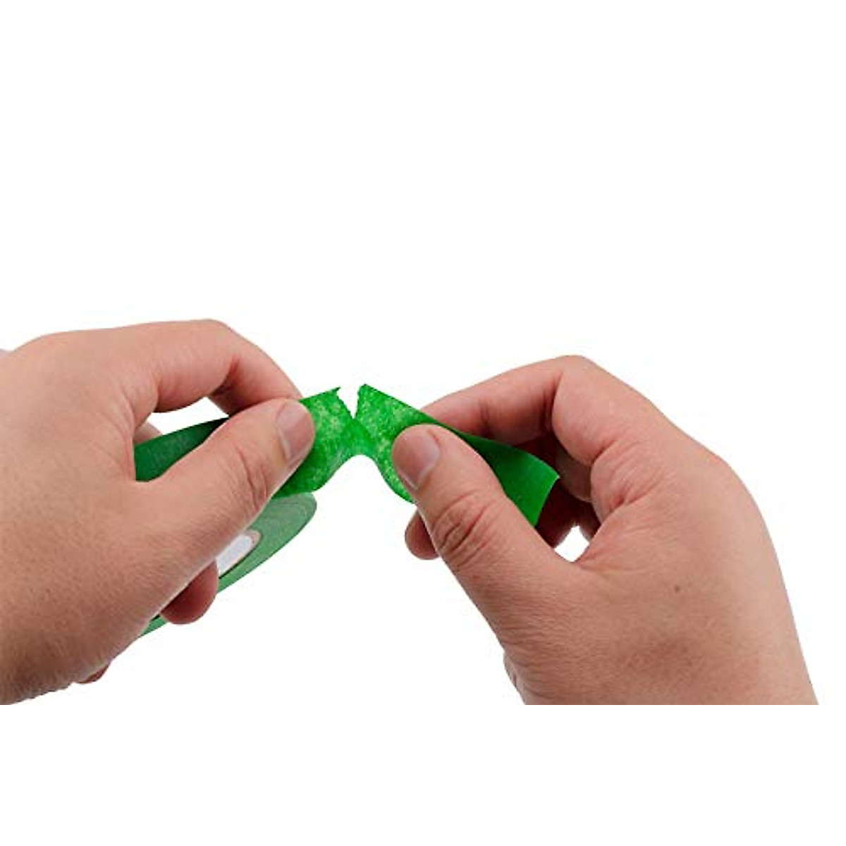 LICHAMP 10 Pack Green Painters Tape 1 inch, Medium Adhesive Green Masking Tape Bulk Multi Pack, 1 inch x 55 Yards x 10 Rolls (550 Total Yards)