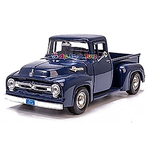 Imachine 1956 Ford F-100 Pickup Blue 1/24