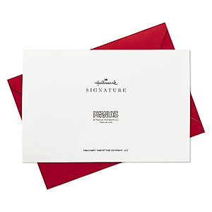 Hallmark Signature Peanuts Birthday Card (Snoopy Canoe)