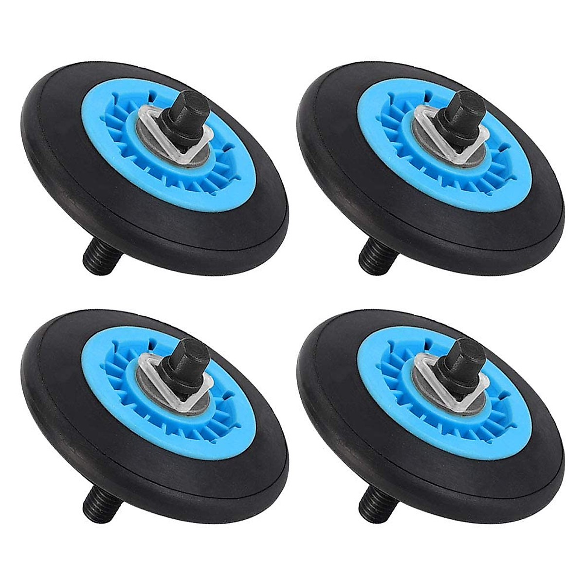 Upgraded Dryer Repair Kit DC97-16782A Dryer Roller Compatible with Samsung DV50K86EV/A3 DV40J3000EW/A2 DV42H5000EW/A3 Includes 6602-001655 Dryer Belt DC93-00634A Dryer Idler Pulley With Tension Spring