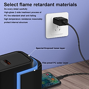 25W Charger USB C Power Adapter for Google Pixel 9 Pro XL/Fold 8 Pro 8 7a 7 6,Motorola Edge 50, Razr+/50 Ultra,Moto G Play 2024/G Power/G Stylus,Android, Fast Charger Type C Charging Block USB C Brick