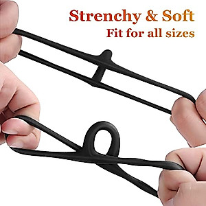 Newly Silicone Cock Ring for Men Erection Silicone Cock Rings for Couple Penis Ring Sex Toy for Male Longer Harder Stronger Machine Sunglasses LG-JCB-06.35