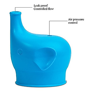 Silicone Sippy Cup Lids, Spill and Leak Proof with Soft Spout for Babies, Toddlers and Kids, for Narrow Cups