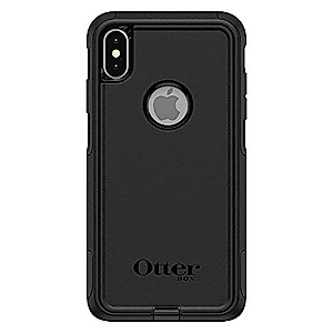 OtterBox iPhone Xs Max Commuter Series Case - BLACK, slim & tough, pocket-friendly, with port protection