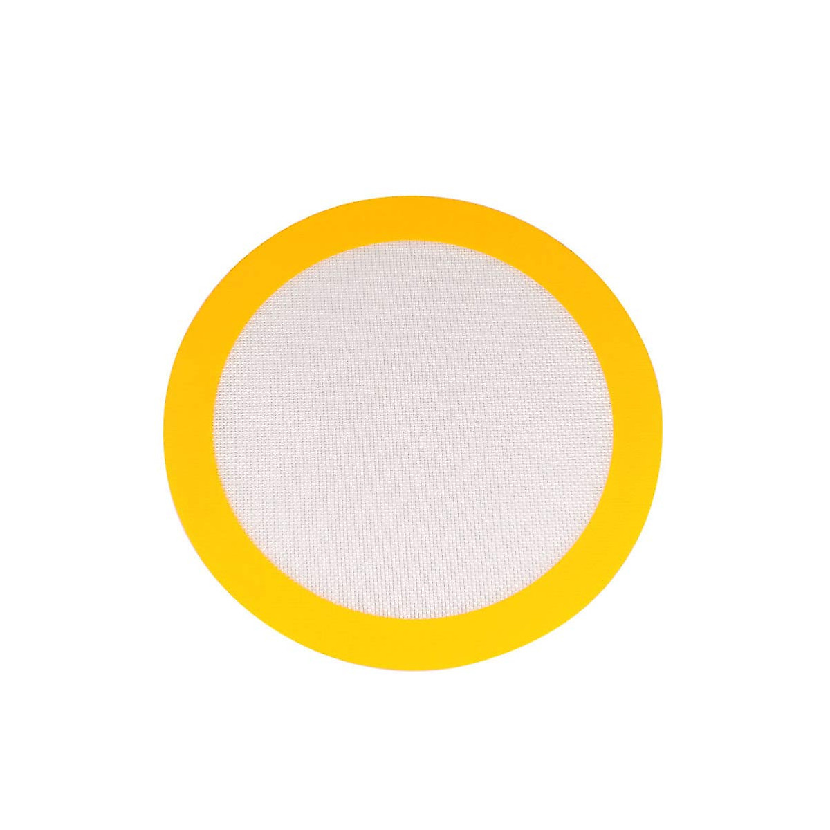 Operitacx Cooking Mat Nonstick Bakeware Countertop Protector Mat Baking Pastry Mat Pizza Baking Mat Cake Pan Liners Air Fryer Reusable Baking Mat Round Baking Mats Fried Dumpling Microwave