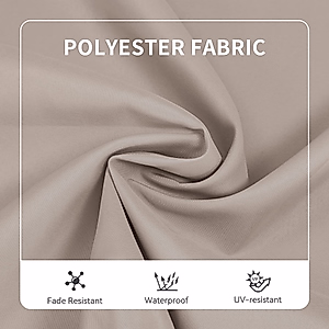 YITAHOME Outdoor Porch Swing, 3 Person Patio Swing Chair with Adjustable Canopy, Removable Cushion,Suitable for Garden, Poolside, Balcony-Grey