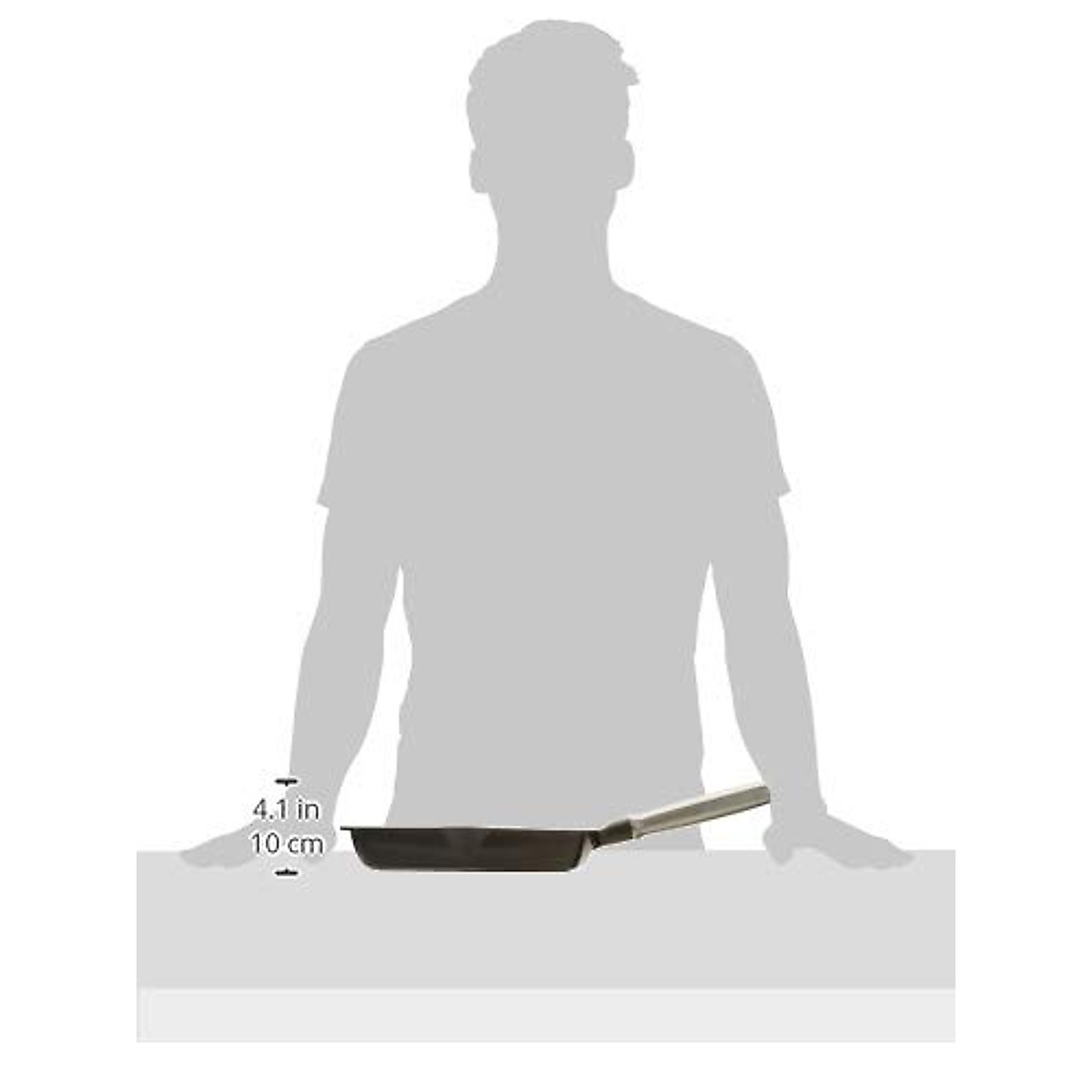 GreenPan SimmerLite 10'' Grill Pan, 11', Slate