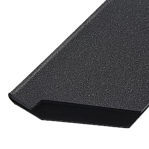 M METERXITY ABS Knife Sheaths - Kitchen Knife Protectors Covers Universal Knife Edge Guards, Apply to Kitchen Knife (7 Inch, Black)