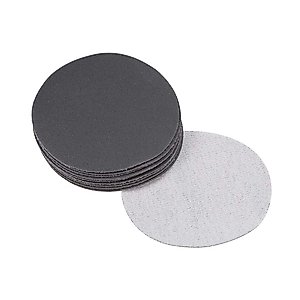 uxcell 3 Inch Wet Dry Sanding Discs 400 Grit Hook and Loop Sandpaper Electrostatic Sand Planting Silicon Carbide 10pcs