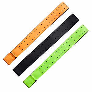 3Pcs Replacement Heart Rate Monitor Armband Straps Compatible with OTF, OTF Burn, Orange Theory Fitness, OT Beat Heart Rate Sensor