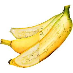 Garnier Fructis Strengthening Treat 1 Minute Hair Mask with Banana Extract, 3.4 Fl Oz (Pack of 1)