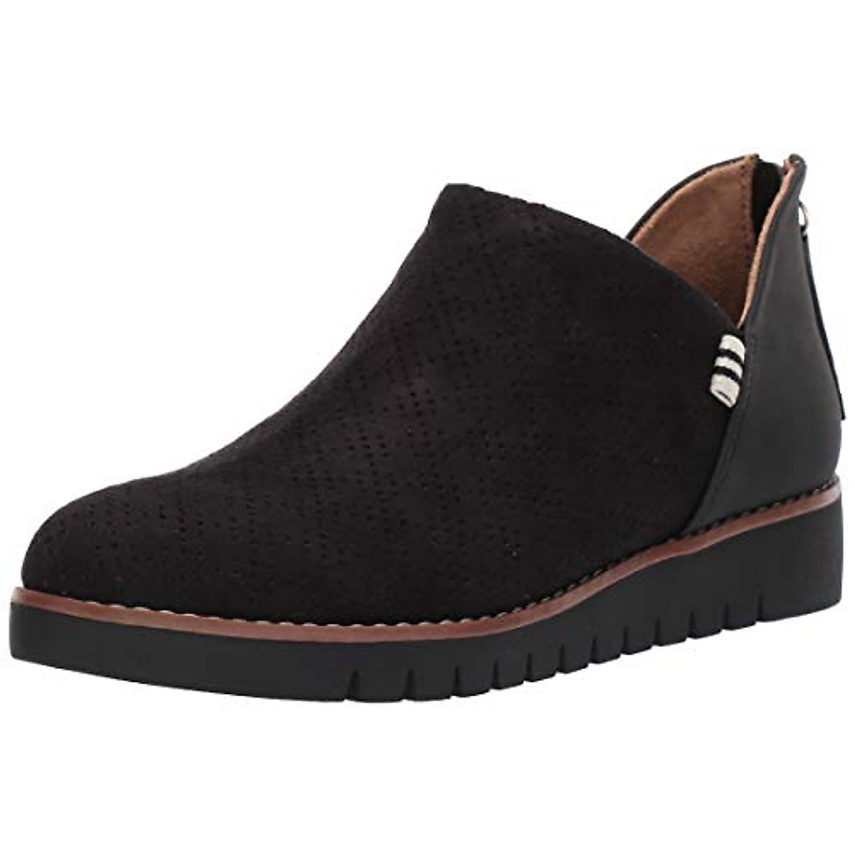 Dr. Scholl's Shoes Women's Insane Loafer, Black Microfiber, 8 M US