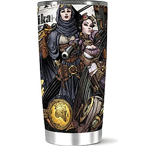 Stainless Steel Insulated Tumbler 20oz lady Hot mechanika Cold Coffee Tea Wine Iced Water Botter Gifts for Family and Friends