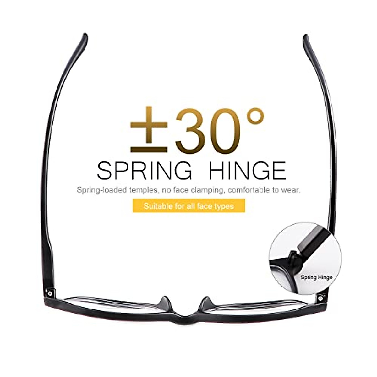 Photochromic Transition Nearsighted Distance Glasses For Men and Women Retro Myopia Glasses TR90 Lightweight Negative Power Shortsighted Eyeglasses Black Full Frame Eyewear Anit UV & Glare Sunglasses