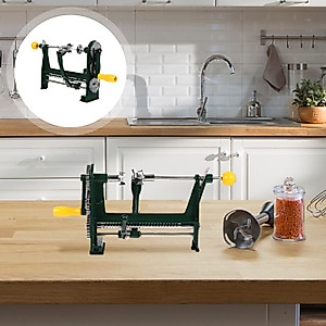 NOLITOY Veggie Peeler Orange Peeler Machine Vegatable Peel Remover Potatoe Slicer Pie Slicer Hand Crank Durable Apple Peelers Pear Peeler Slicer for Apples Fruit To Rotate Corer