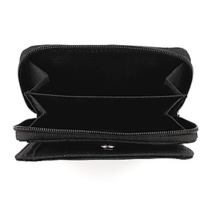 Mandarina Duck Women's Wallets, Black, 13.5x9x3 (L x H x W)