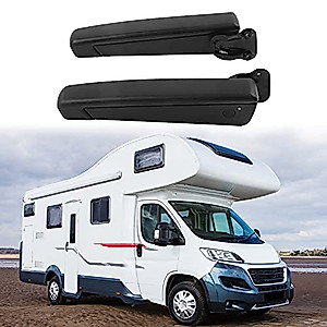 Car for Seat Armrest Pair Car Adjustable for Seat Armrest Shock Resistant PU Sponge Black Flexible Auto Parts Universal for Automobiles Trucks