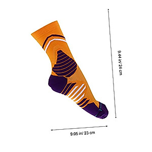 GAFOKI 3 Pairs Sports Socks Stocking Stuffers for Guys Slipper Socks Men's Athletic Socks Basketball Socks Men Breathable Socks Outdoor Socks Men Sweat Releasing Socks Breathable Socks