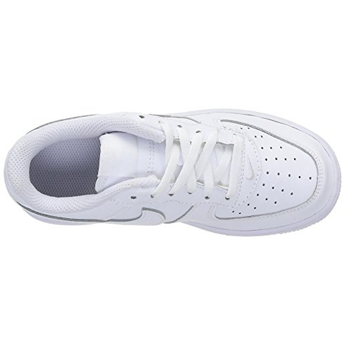 Nike Preschool Force 1 (PS) 314193 117 White on White - Size 12C