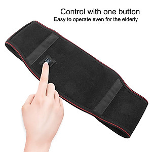 Heating Pad,Heated Waist Belt for Lower Back Pain, Heating Pad Waist,Heating Back Belt Waist Heated Pad Pain Relief Lumbar Support Brace