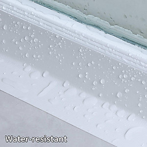 MILEQEE Duct Tape Heavy Duty Single Sided, Strong Adhesive High Strength, Waterproof Mesh Tape for Indoor and Outdoor Repairing Sealing Bonding, Easy Use Hand Tearable, 3.15 Inch x 33 Feet, White