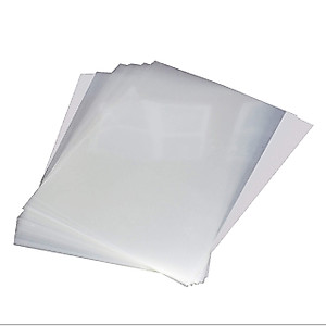 30 Sheets 8.5 x 11 Inches Clear Transparency Film For Inkjet Printers Silk Screen Printing Overhead Projector Film