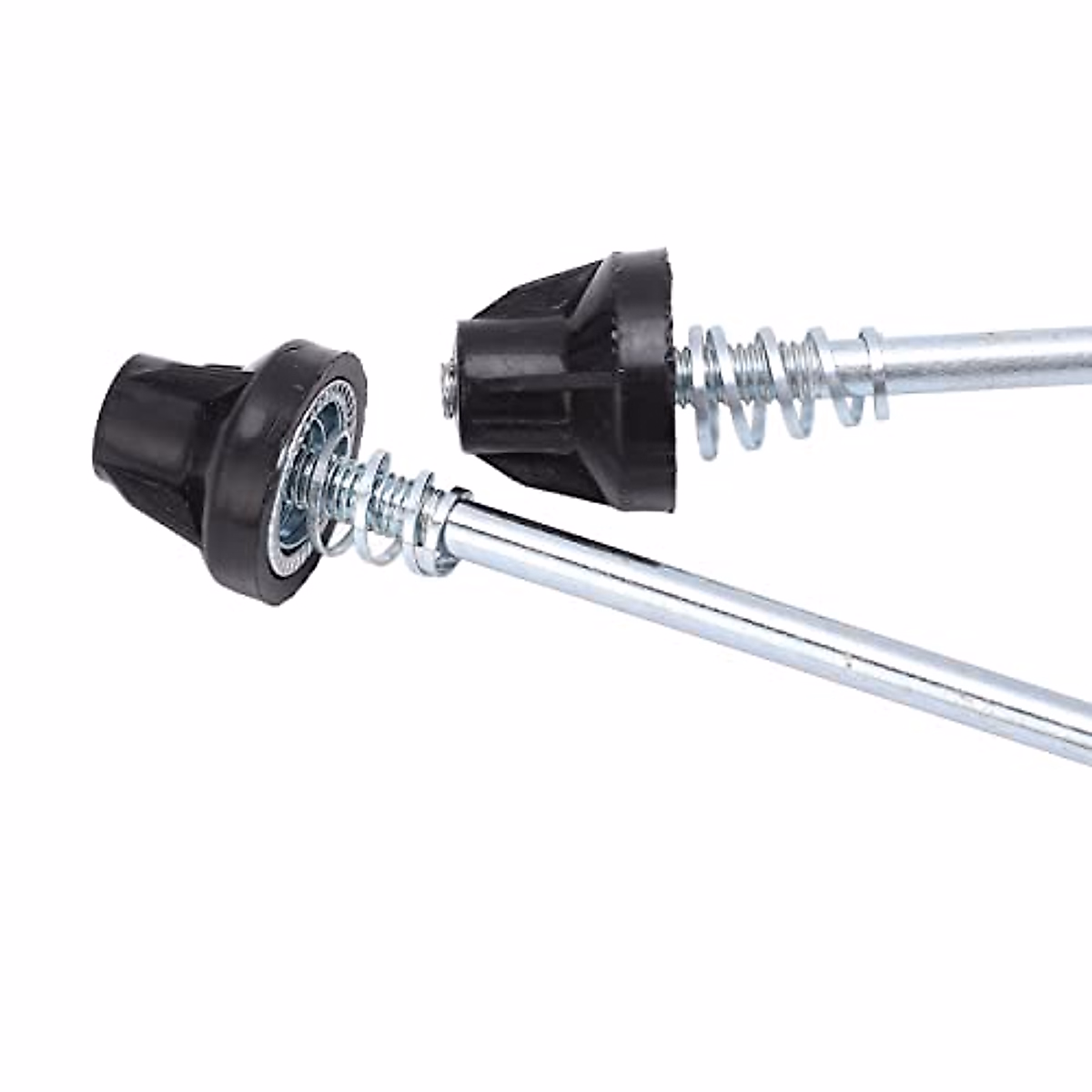 Bike Wheel Hub Front and Rear Skewers, Accessories Quick Release Lock Skewers Universal Heavy Duty for Road Bike(Red)