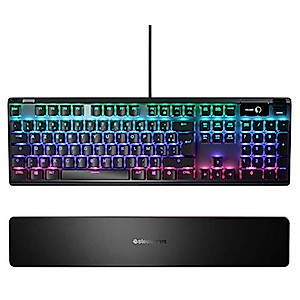 SteelSeries Apex 7 - Mechanical Gaming Keyboard – OLED Smart Display – Brown Switches - French AZERTY Layout