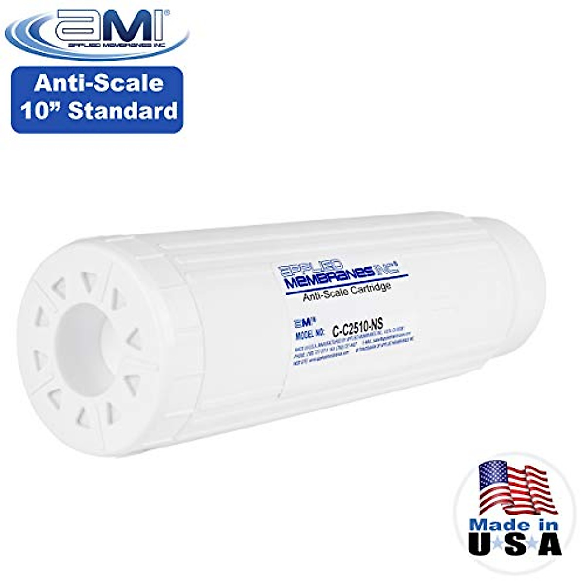 Anti-Scale Filter Cartridge for Standard 10" Filter Housing