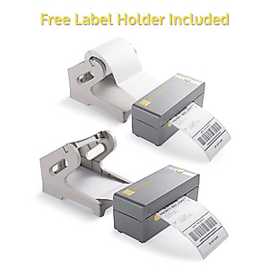 OFFNOVA Thermal Label Printer, 200mm/s High Speed 4" x 6" USB Shipping Label Printer for Small Business, 203 DPI Commercial Grade, Compatible with Mac OS, Windows, USPS, UPS and More