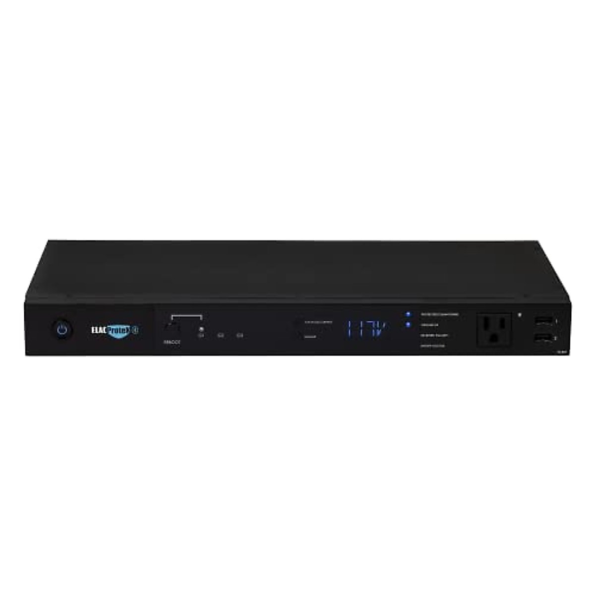 ELAC Protek 9 Outlet Smart Surge Protector/Power Conditioner with Quad USB and Bluetooth App