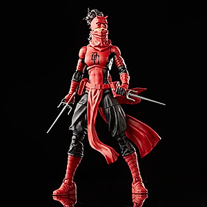 Marvel Legends Series Elektra Natchios Daredevil, Collectible 6 Inch Action Figures, 2 Accessories