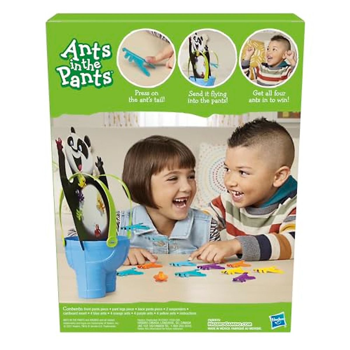 Hasbro Ants in The Pants Preschool Game for Kids Ages 3+, Fun Board Game for 2-4 Players