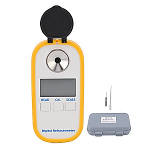 Brixometer Sensitive Portable Refractometer Lightweight Easy to calibrate Honey Pears and Grapes
