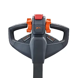 Tory Carrier Full Electric Pallet Truck, Powered Pallet Truck 3300 Lb. Capacity 48 x 27 Forks with Multifunctional Handle, Long Battery Life