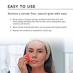 Norvell Venetian Sunless Self Tanning Mist for Face - Non Comedogenic Facial Bronzing Tanner Spray for Natural Sun-Kissed Glow, 2 fl.oz.