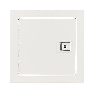 Linhdor OU 7050 Ultra Exterior Access Door Premium Grade Insulated Access Panel w/ Neoprene Gasket & Paddle Latch (12x12)