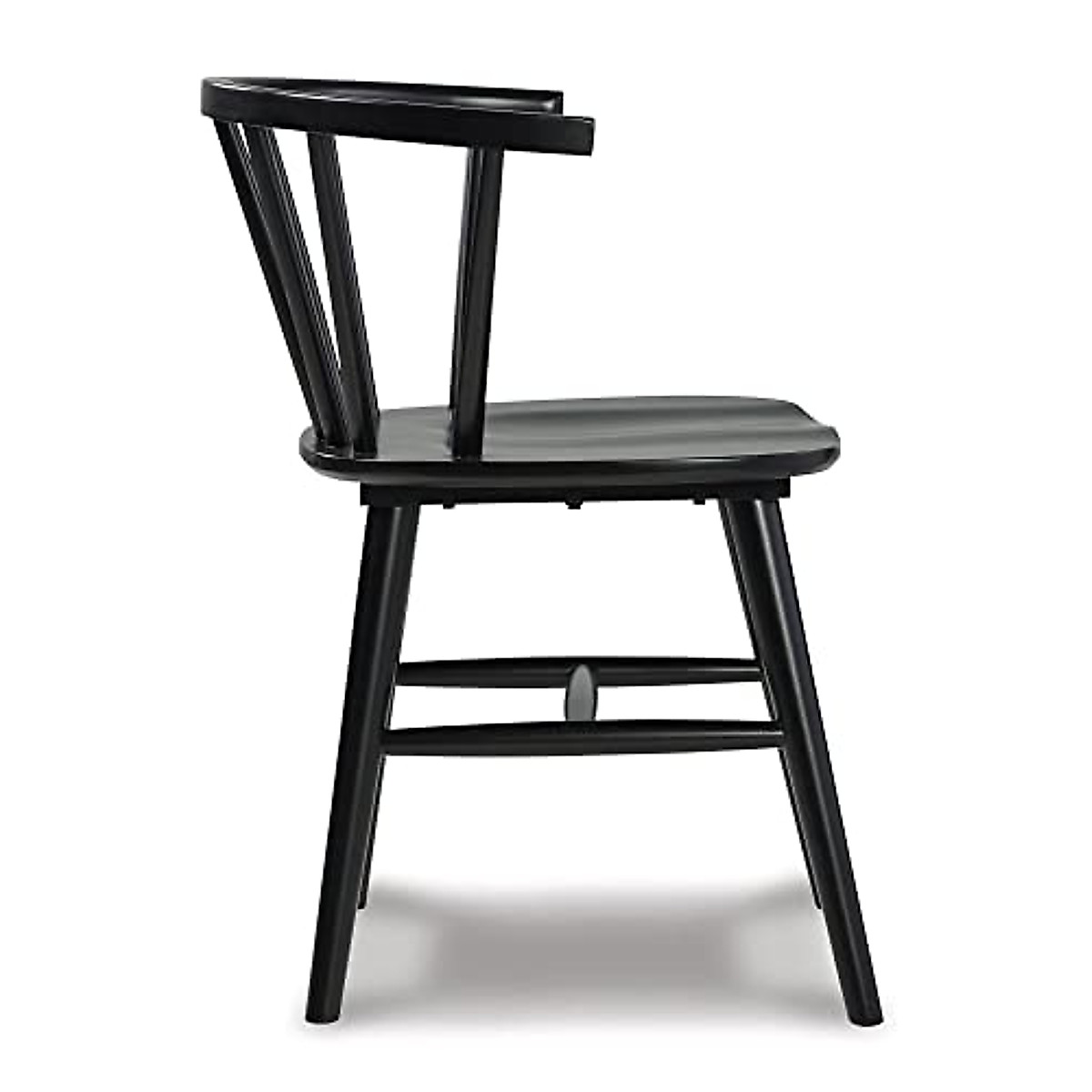 Signature Design by Ashley Otaska Dining Room Side Chair Set of 2, Black