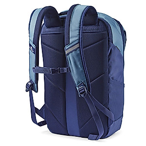 High Sierra Access Pro Backpack with 17 Inch Quilted Laptop Sleeve, Large Organization Pocket and Reflective Straps, Graphite Blue